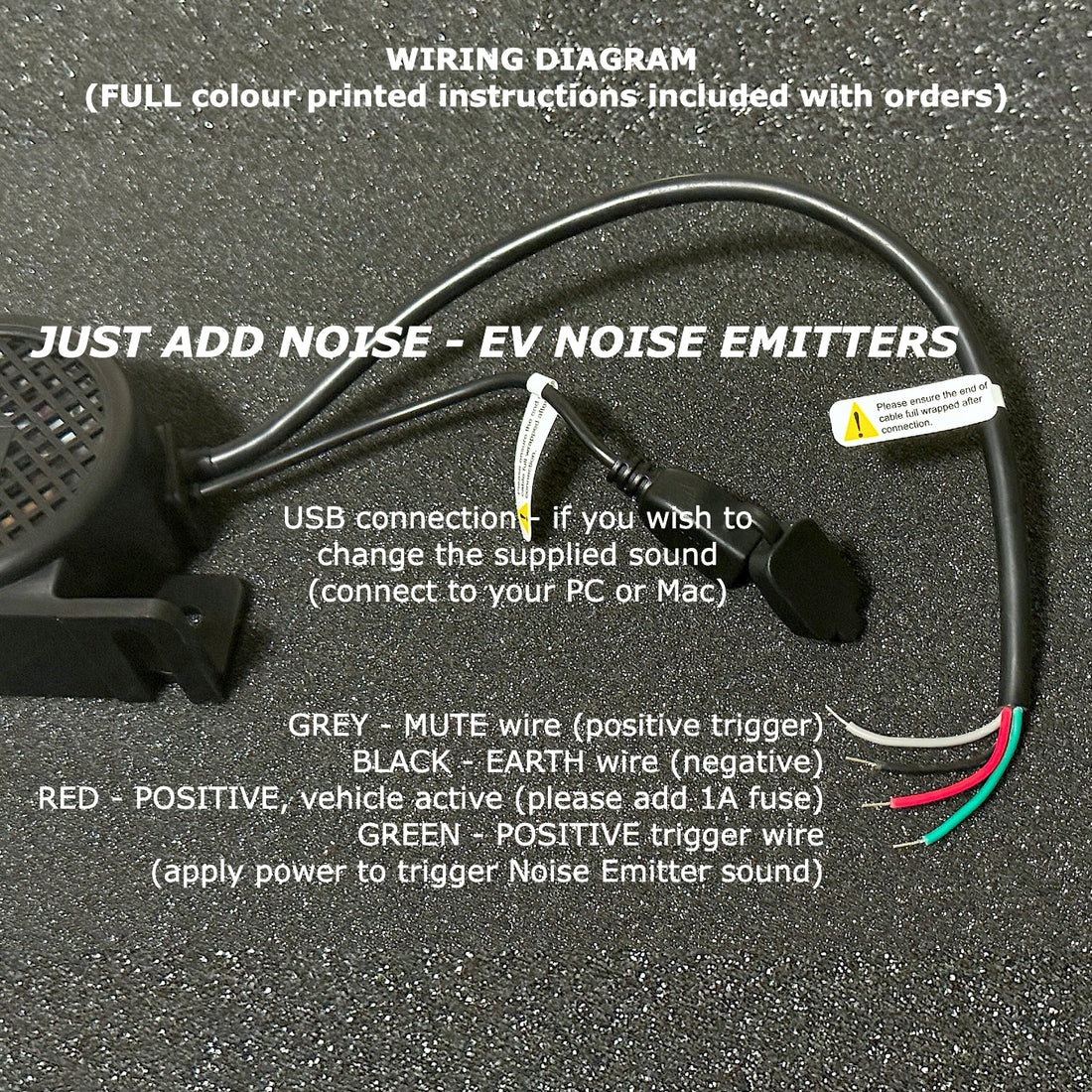 AVAS EV Noise Emitter for electric vehicles. Make your EV be heard ...